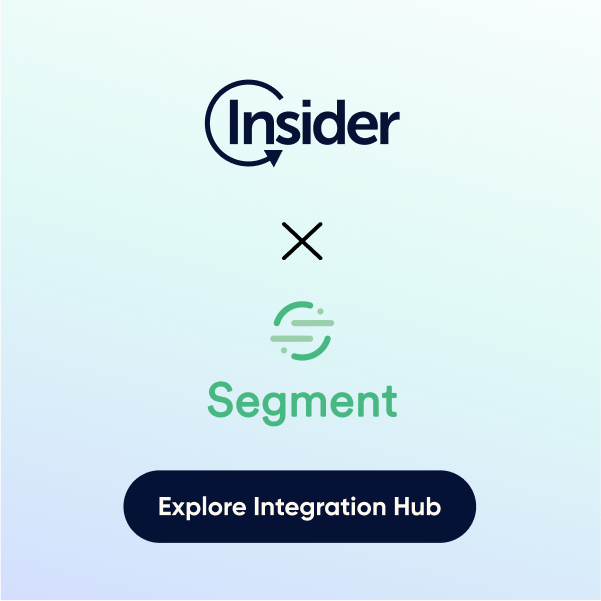 Insider & Segment Integration: Extend Your Tech Stack