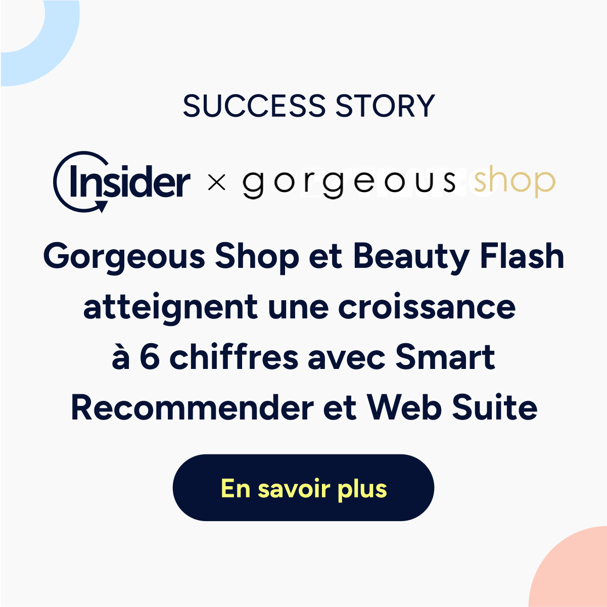 Gorgeous Shop et Beauty Flash atteignent une croissance à six chiffres ...