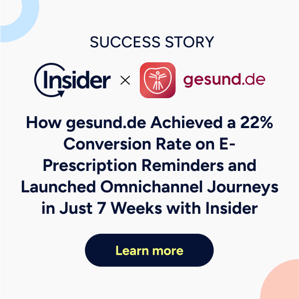 gesund.de Achieves 22% CR on E-Prescription Reminders with Insider