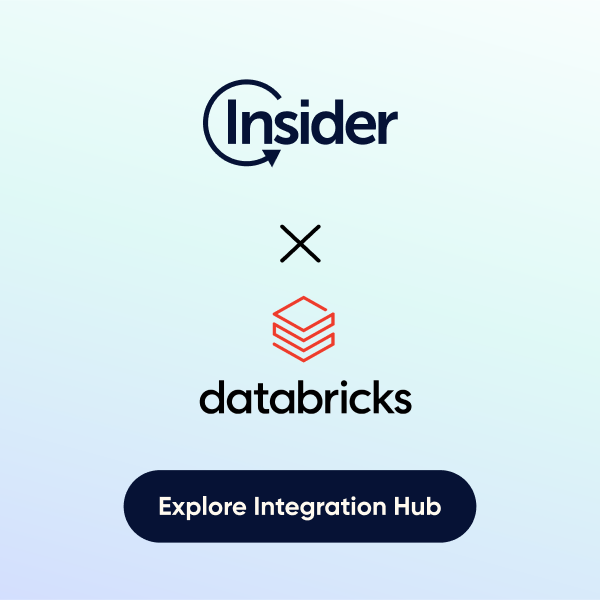 Insider & Databricks Integration: Unify activation and analytics