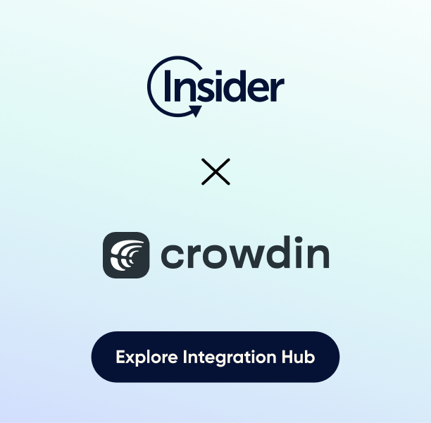 Insider One & Crowdin Integration